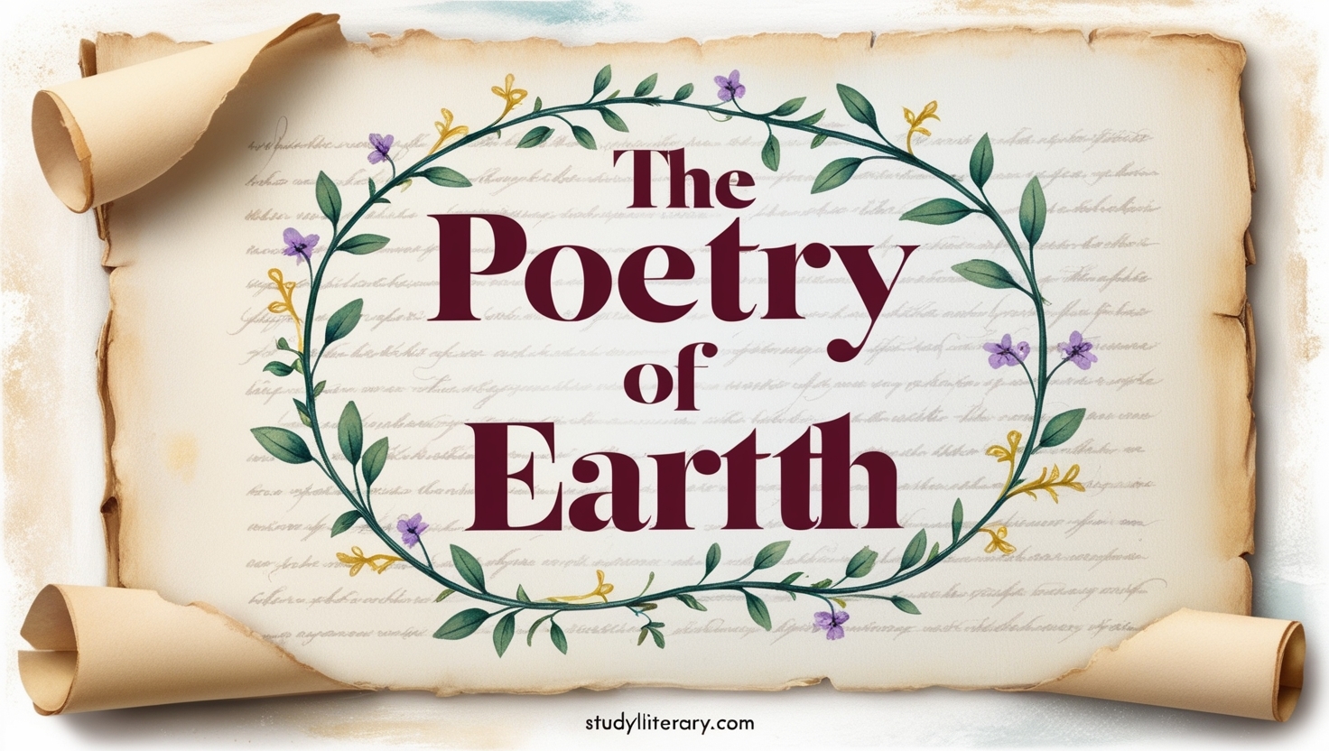 Comprehensive Analysis: The Poetry of Earth line by line explanation ...